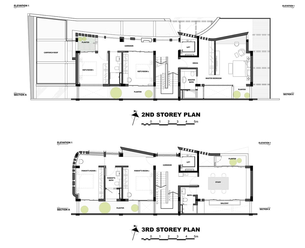Semi-detached house 22 Jalan Kembangan design by Timurdesigns in Singapore