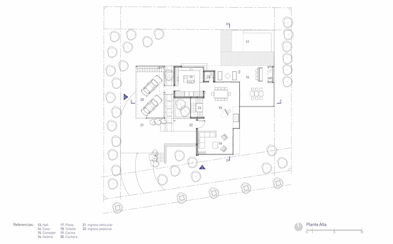 Morphology of the form follows function in DC House by ARarquitectos