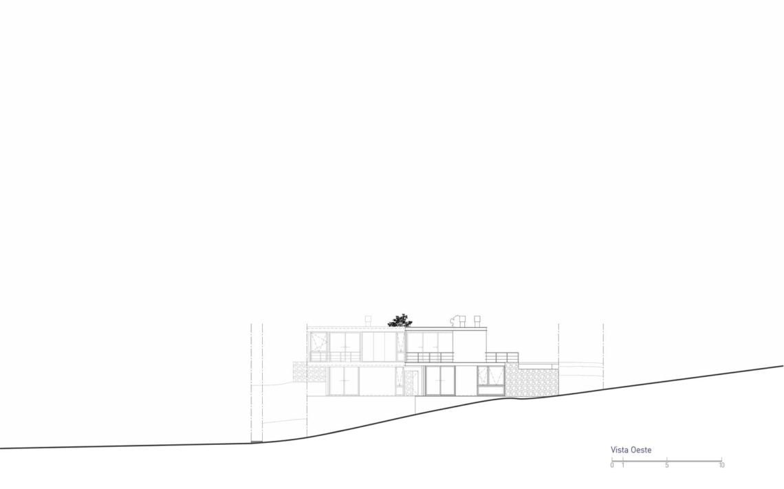 Morphology of the form follows function in DC House by ARarquitectos
