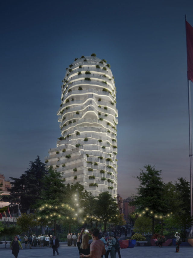 Tirana’s Rock - Architecture Blog