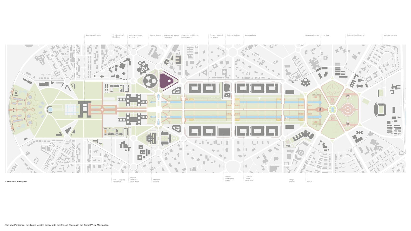 New Parliament Building of India by HCP Design Planning and Management ...