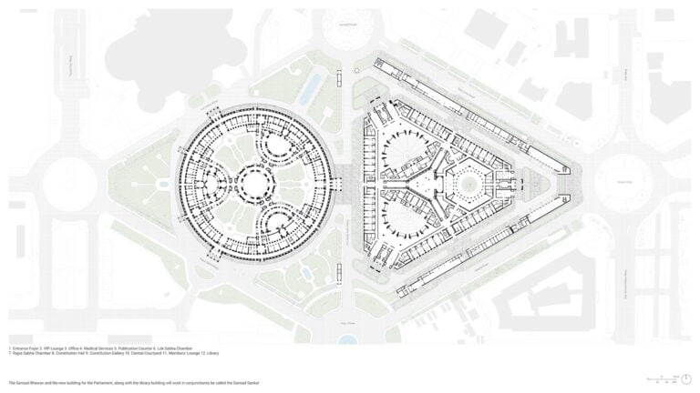 New Parliament Building of India by HCP Design Planning and Management ...
