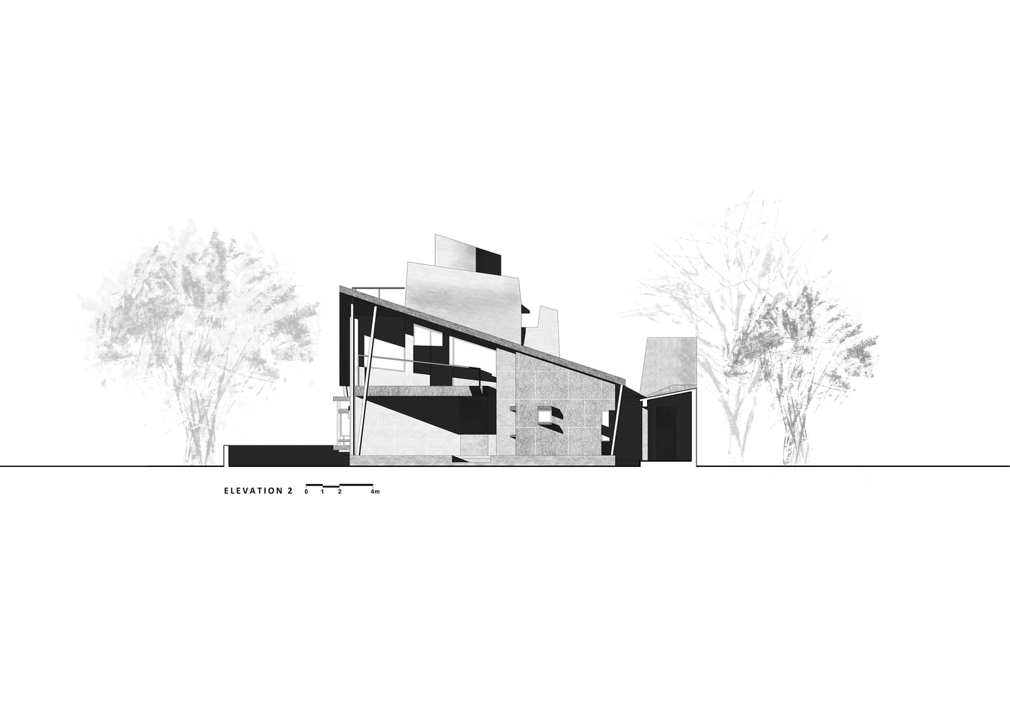 Modern Villa House of Gulmohar Greens at Telav, Ahmedabad by Studio 4000
