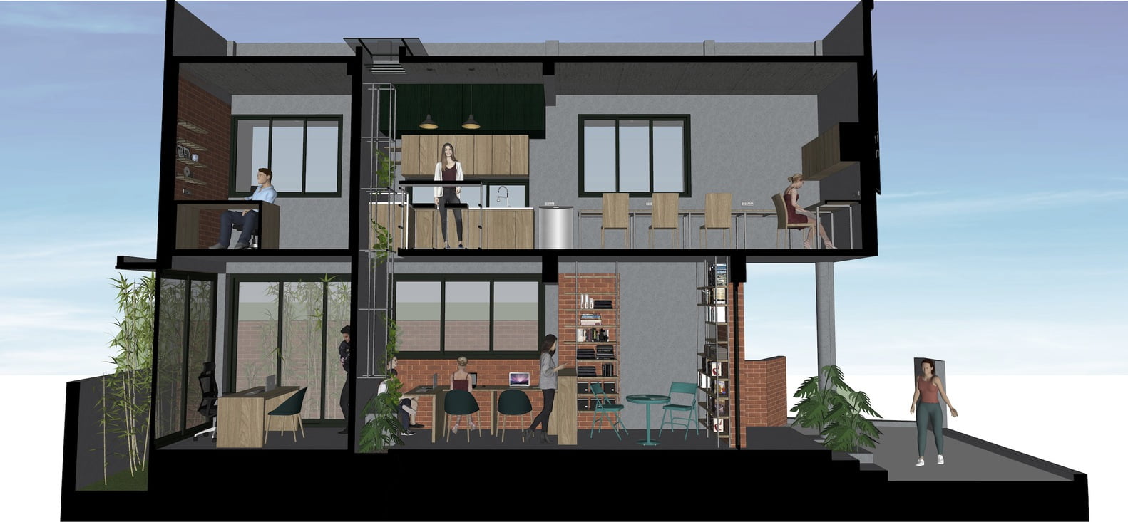 The Reading Room – A Children Library Design by A N Design Studio - Architecture Blog